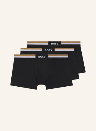 HUGO BOSS Boxershort Trunk 3p Motion schwarz