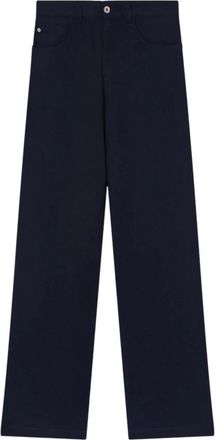 Emporio Armani Femme, Jeans, Bleu, Taille: W25 Pantalon en lin