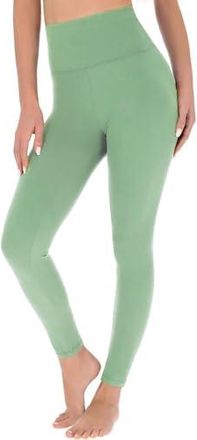 FUTURO FASHION SOFTSAIL Legging pour femme taille haute contrôle du ventre amincissant opaque doux respirant élastique pour femme Pantalon de gym dentraînement yoga,