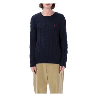 Polo Ralph Lauren Langarm Pullover Sweater - - Knitwear - Herren - Blau - L