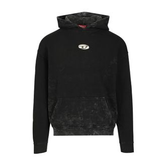 Diesel Herren, Sweatshirts & Hoodies, Schwarzk, MGr&ouml;&szlig;e