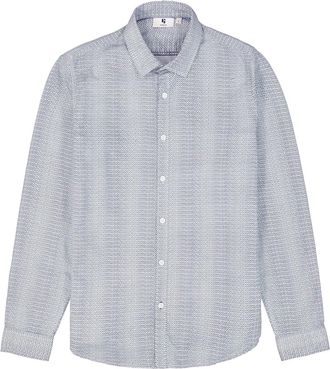 Garcia Garcia Herren Shirt Long Sleeve Hemd, White, XL