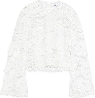 Self Portrait Haut en dentelle autoportrait