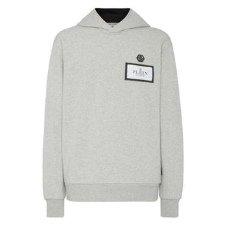 Philipp Plein Homme, Sweatshirts et sweats &agrave; capuche, Gris, Taille: 2XL Sweat &agrave; capuche SweaT-shirt LS