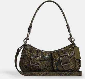 Coach Ashton Tasche Mit Schlangen-Print