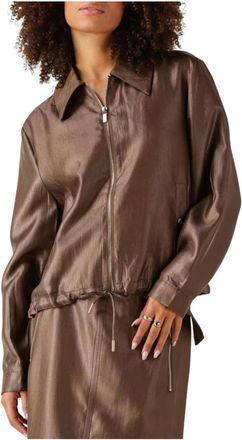 Aaiko Damen, Jacken, Braun, MGröße