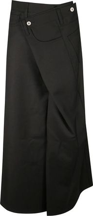 Junya Watanabe Femme, Jupes, Noir, Taille: 36 FR Longue Jupe Plissée
