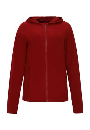 Faina Fleecejacke Damen Burgund