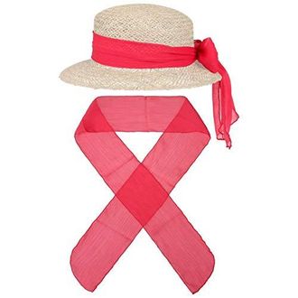 LIPODO Foulard Multitasking All-in-One Femme - pour &eacute;charpe d&eacute;t&eacute; ruban printemps-ete - taille unique corail