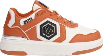 Philipp Plein unisex, Chaussures, Orange, Taille: 42 EU Baskets Basses Sk8R