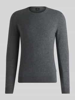 HUGO BOSS Regular Fit Strickpullover aus reinem Kaschmir Modell EMIGLIORE
