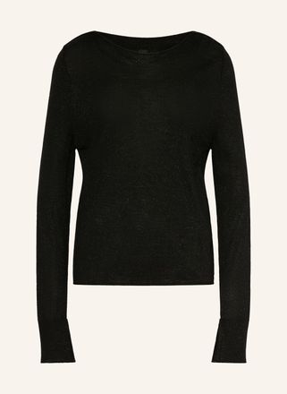 Marc Cain Pullover Mit Glitzergarn schwarz