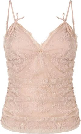 Pinko Pinko, Femme, Tops, Beige, Taille: 42 FR Fragola Top