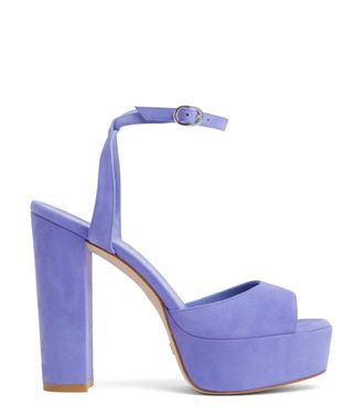 Stuart Weitzman Ryder Ii Platform Sandal - Frau Hydrangea 39.5