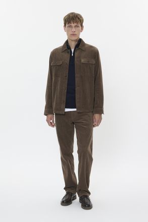 Matinique Overshirts MAcookridge Gerade Passform brown