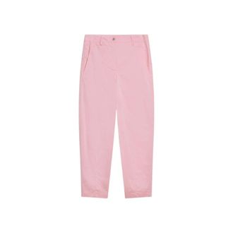 Cinque Cinque, Femme, Pantalons, Rose, Taille: 38 FR Pantalon Cropped Coupe Droite