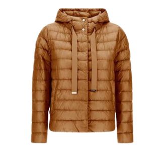 Herno Femme, Vestes, Brun, Taille: 46 FR Veste Ultral&eacute;g&egrave;re en Nylon