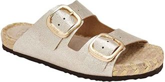 Scholl Salma (Platine, Système Taille Chaussures EU, Adulte, Femme, Numérique, Moyen, 37)