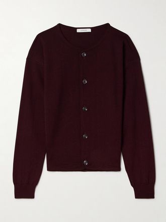 Christophe Lemaire Cardigan Aus Einer Wollmischung - Lila