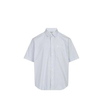 Carhartt Work in Progress Chemise ray&eacute; &agrave; manches courtes en coton