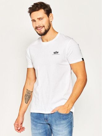 Alpha Industries Alpha Industries T-Shirt Basic 188505 Wei&szlig; Regular Fit