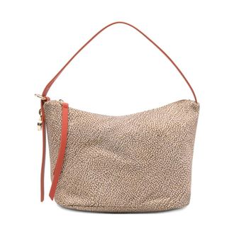 Borbonese Damen, Taschen, Beige, ONE SIZEGr&ouml;&szlig;e