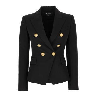 Balmain Stilvolle Jacken und Westen Kollektion - - Jackets - Damen - Schwarzk - 2XS
