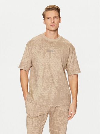 Guess T-Shirt Z5RI16 I3Z14 Beige Boxy Fit