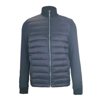 Original Penguin City Hybridjacke f&uuml;r Herren, Wattiert (Schwarz)