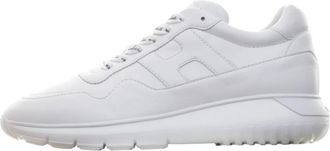 Hogan Homme, Chaussures, Blanc, Taille: 44 1/2 EU Baskets Interactive3