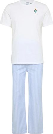 Polo Ralph Lauren Homme, V&ecirc;tements de nuit et de d&eacute;tente, Multicolore, Taille: 2XL Ensemble de pyjama &agrave; rayures &agrave; manches courtes