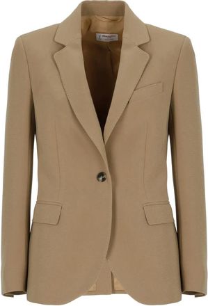 Alberto Biani Damen, Jacken, Beige, XSGr&ouml;&szlig;e