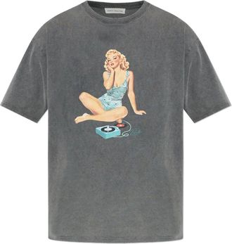 Duke and Dexter t-shirt Pin Up Washed - Gris