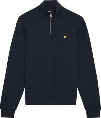 Lyle & Scott Homme, Sweatshirts et sweats &agrave; capuche, Bleu, Taille: M Zip-throughs