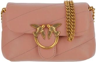 Pinko Pinko Hobo Bags - Love Baby Puff Shoulder Bag - Gr. unisize - in Rosa - für Damen