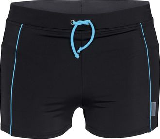 Fashy Herren Badehose (80% PA Recycled) mit Innentasche, schwarz