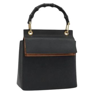 Gucci Pre-owned Vintage Hand Bag - - Pre-owned - Damen - Schwarzk - ONE SIZE