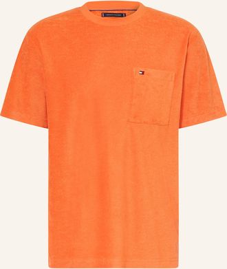 Tommy Hilfiger T-Shirt Aus Frottee orange