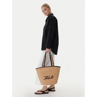 Karl Lagerfeld Handtasche KARL LAGERFELD B1W46070 Beige