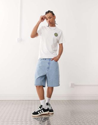 Santa Cruz Big - Short en jean - Bleu clair délavé