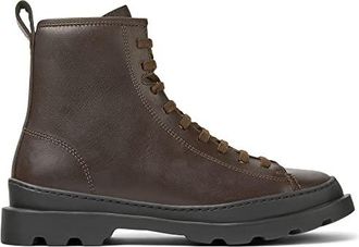 Camper Femme Brutus K400325 Bottes mi-Mollets, Marron foncé 023, 35 EU