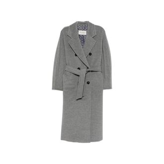 Max Mara Femme, Manteaux, Gris, Taille: 30 FR Madame 806 018 Coat
