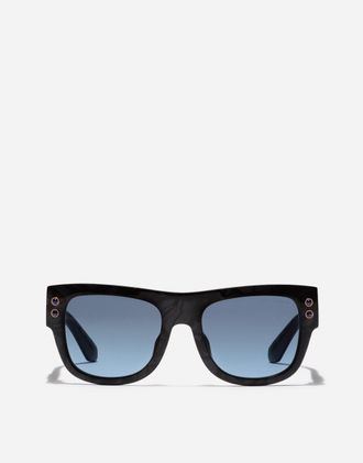 Dolce & Gabbana Sonnenbrille In Pastellt&ouml;nen - Mann Neuheiten Black Onesize