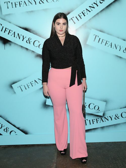 Curvy Model Alessandra Garcia Lorido am roten Teppich von Tiffany & Co