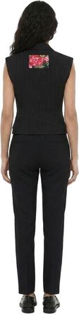 Dolce & Gabbana Womens Multicolor Cotton Blazer Clothing