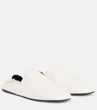 Khaite Slip-Ons Banks aus Leder