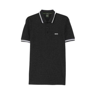 HUGO BOSS Paddy Polo - Homme - Tops - Gris - Taille: 2XL