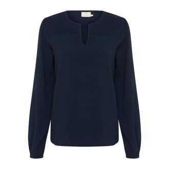 Kaffe Femme, Blouses et Chemises, Bleu, Taille: 38 FR Blouses