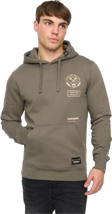 Crosshatch Moules Kapuzenpullover f&uuml;r Herren (Oliv)