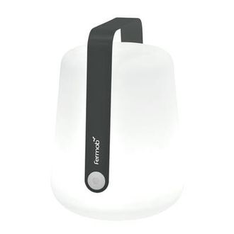 Fermob Lampe extérieur sans fil rechargeable Balad - Noir - Polyéthylène - Designer Tristan Lohner